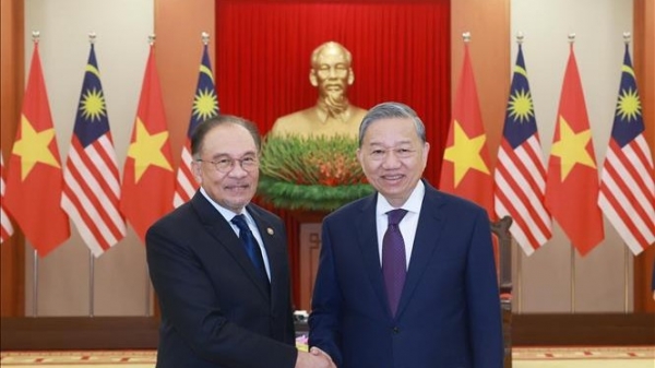 Tổng Bí thư Tô Lâm tiếp Thủ tướng Malaysia Anwar Ibrahim | Thời báo Tài ...