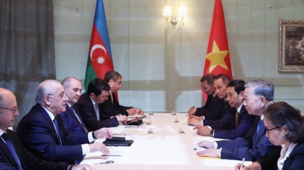 Tổng Bí thư Tô Lâm hội kiến Thủ tướng Azerbaijan Ali Asadov | Thời báo ...