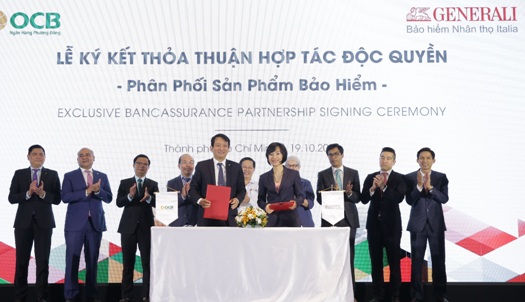 Generali và OCB công bố hợp tác độc quyền 15 năm | Thời báo Tài chính ...